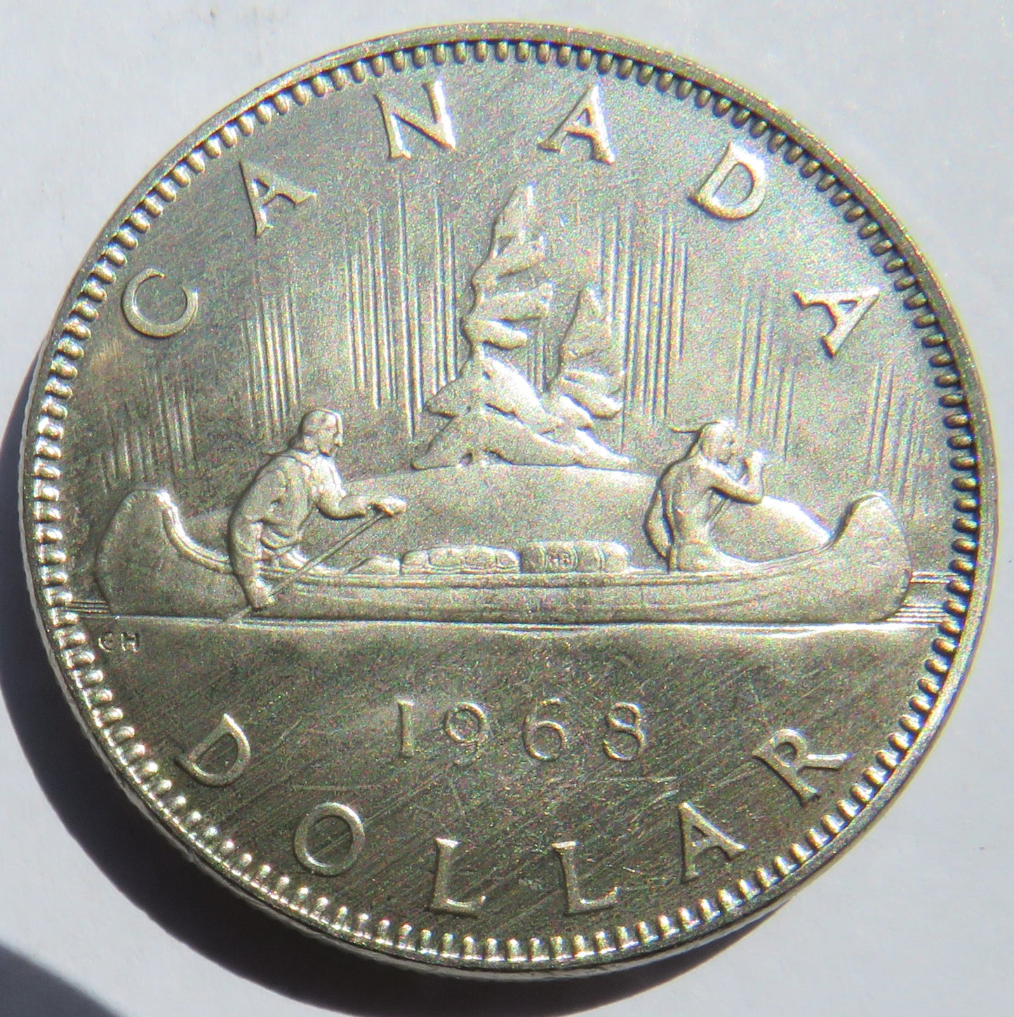1968 Queen Elizabeth II Canada $1 One Dollar Coin In High Grade – J.W.B ...