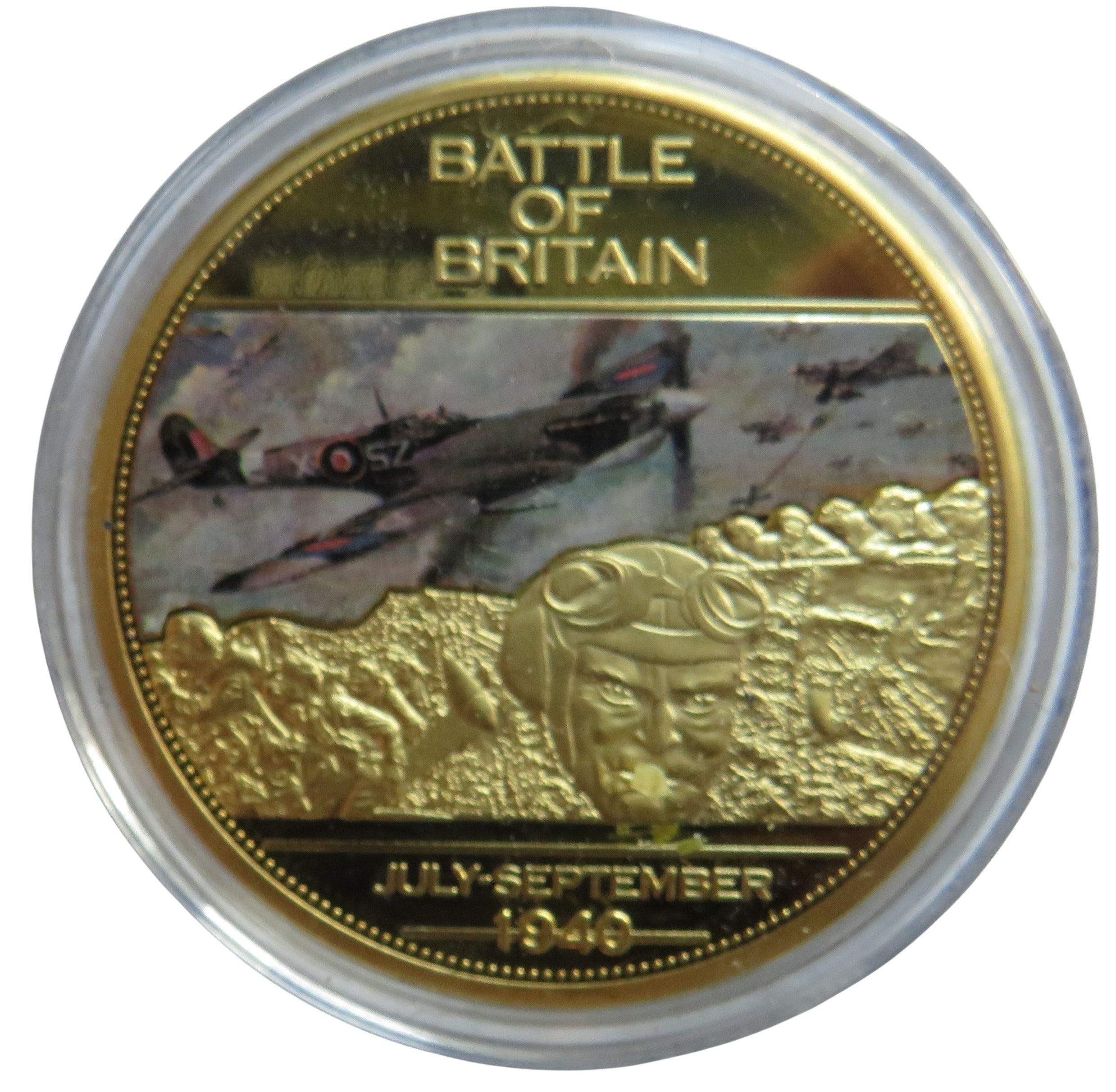 1939-2014 75th Anniversary of WWII Commemorative Coin Battle of Britai ...