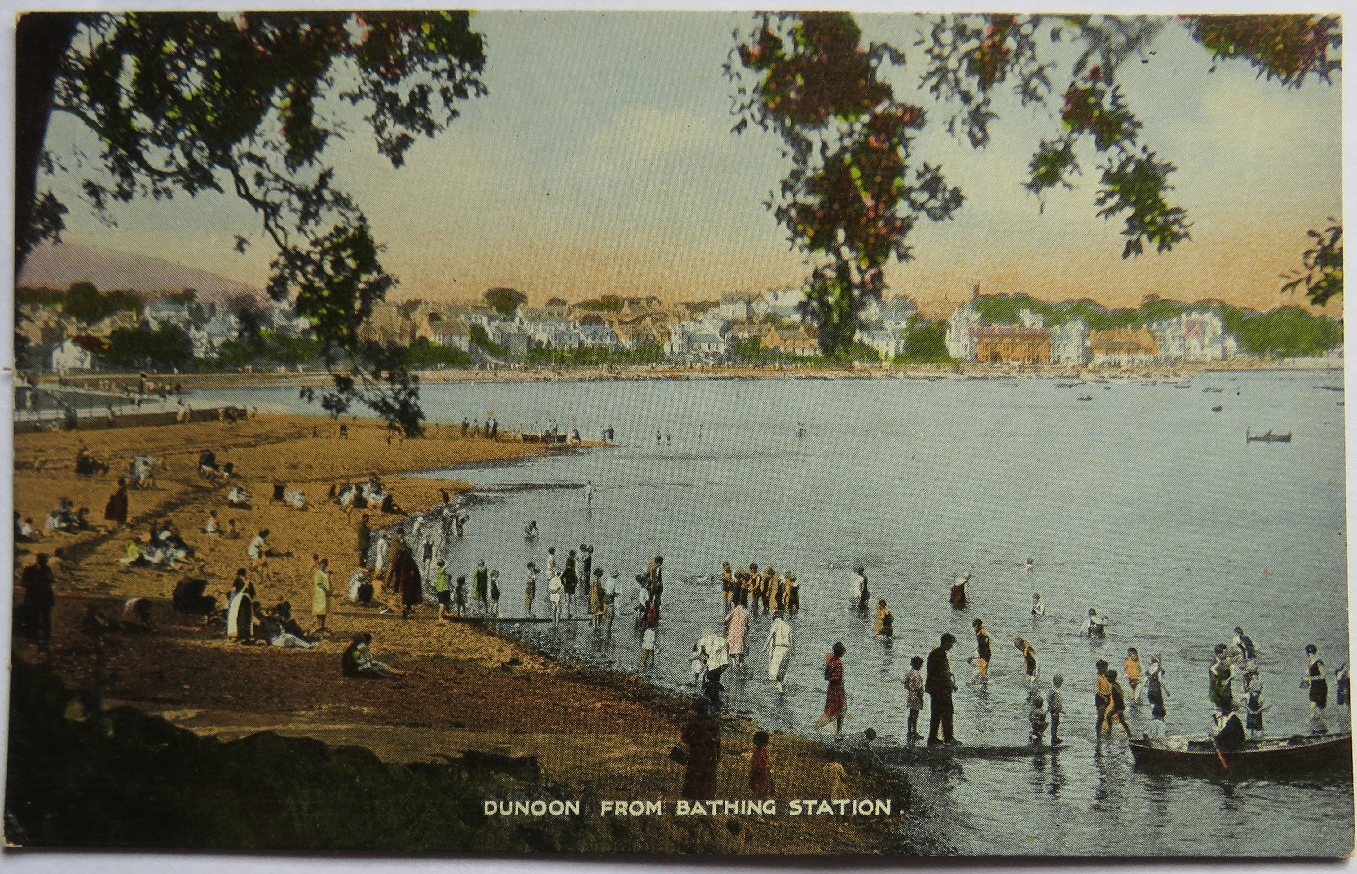 Vintage Postcard of Dunoon From Bathing Station – J.W.B Coins ...